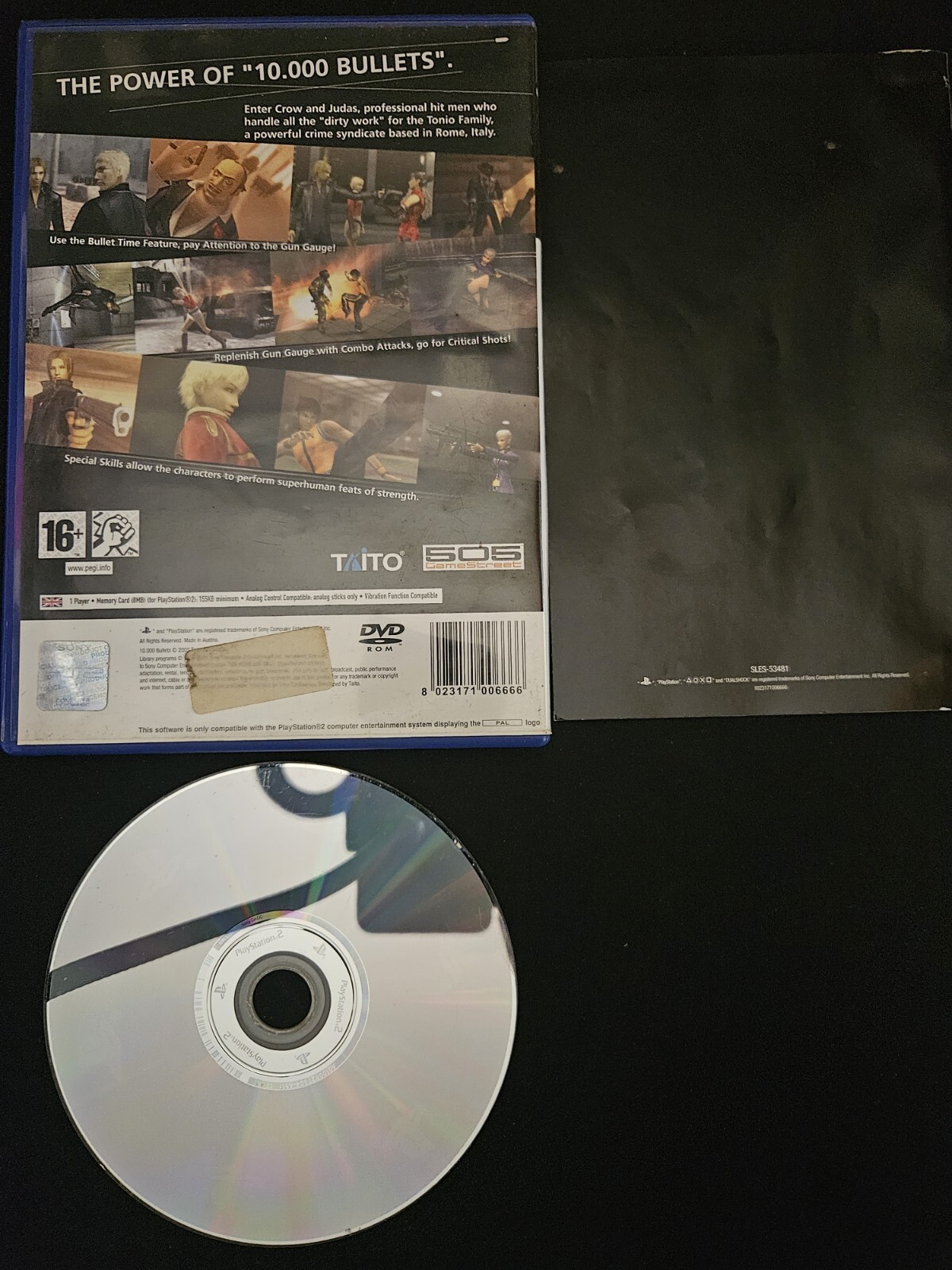 10,000 Bullets - PlayStation 2 - PS2 8023171006666 | eBay