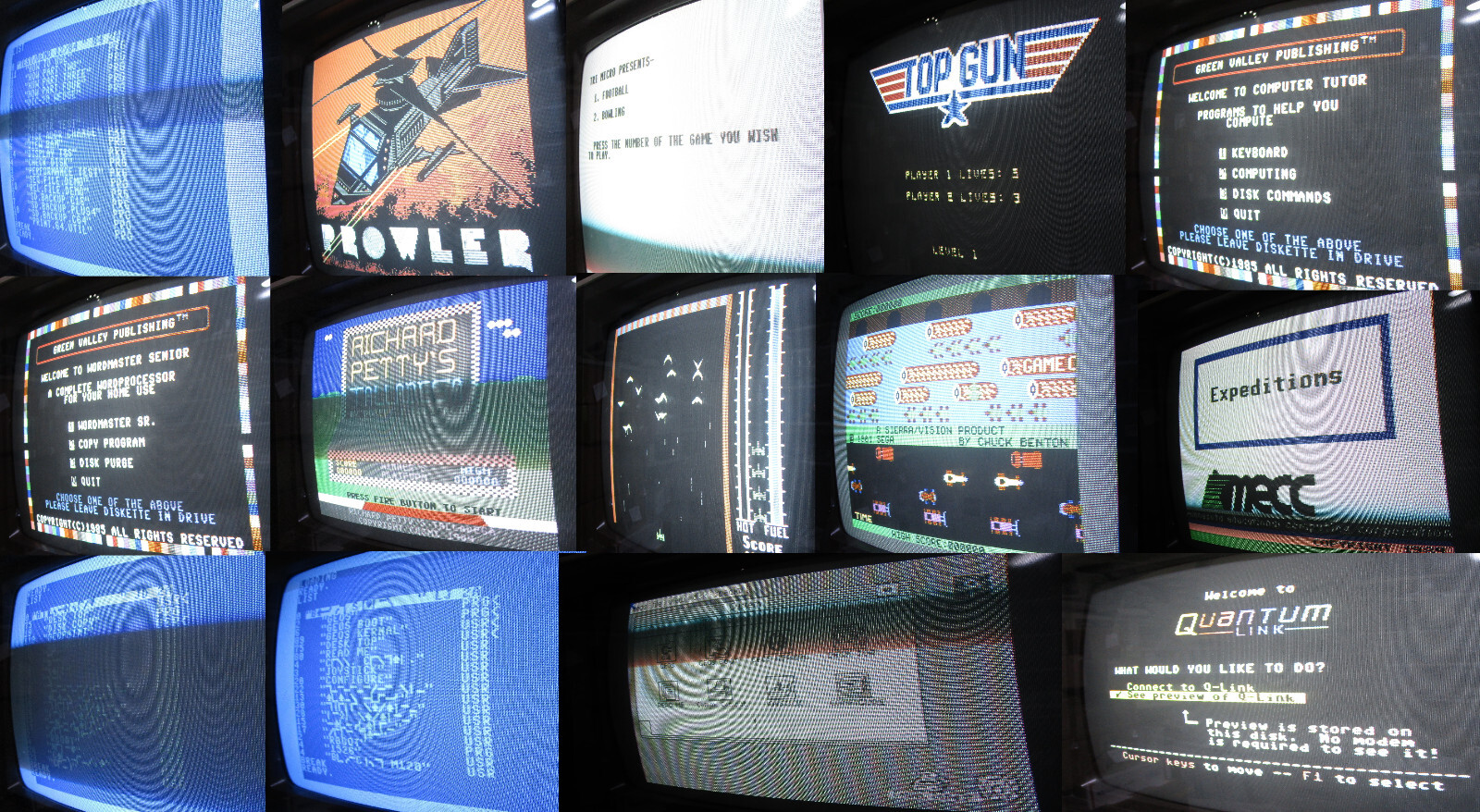 COMMODORE 64 DISKS FOR COMMODORE 64 64C SX-64 128 TESTED & WORKING ...