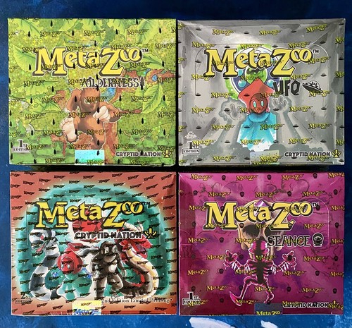 Metazoo Booster Box Lot UFO Wilderness Seance Cryptid Nation Sealed TCG ...