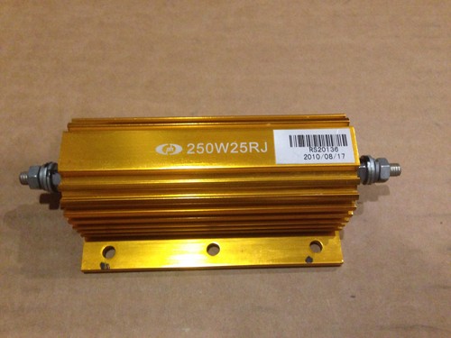 PH 250W25RJ Resistor 250 Watt Chassis Mount 25 Ohm 5% Metal Alum Load ...