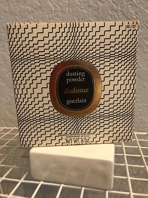 Vintage Guerlain Shalimar Perfumed Dusting Powder NEW 8 oz | eBay