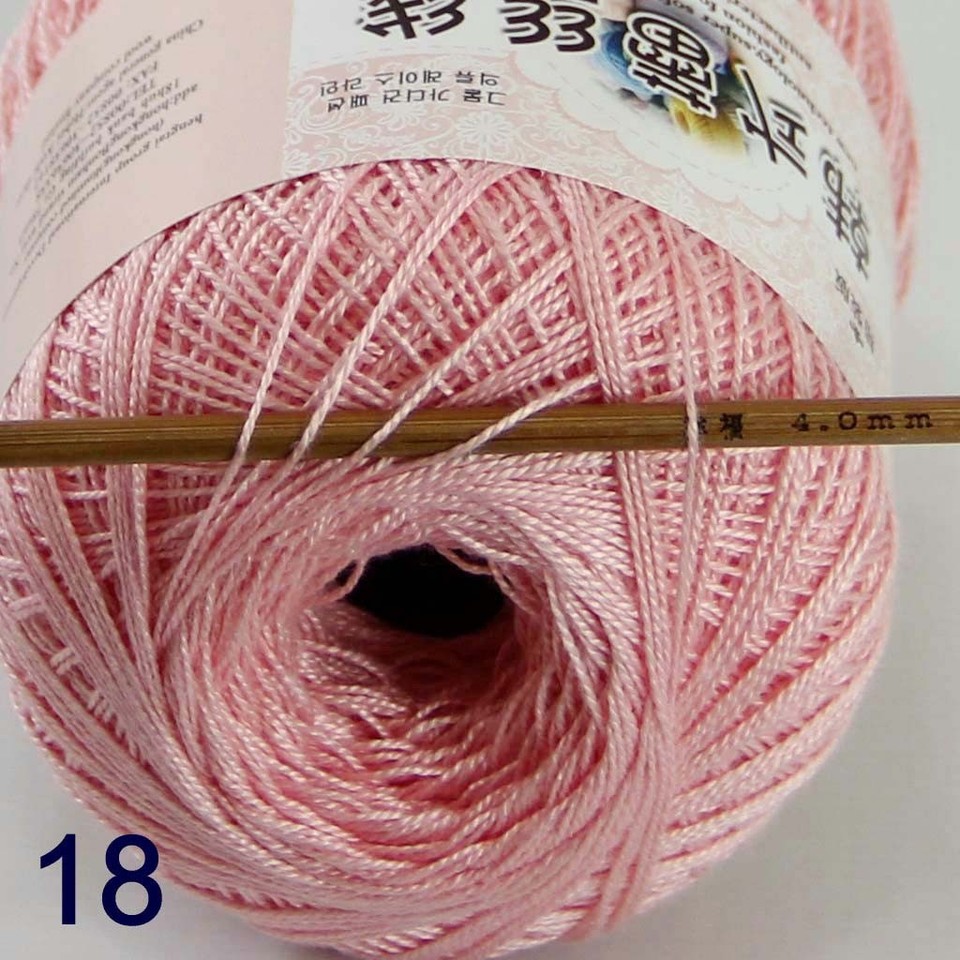 Thread No.8 Cotton Crochet Yarn Craft Tatting Hand Knit Embroidery ...