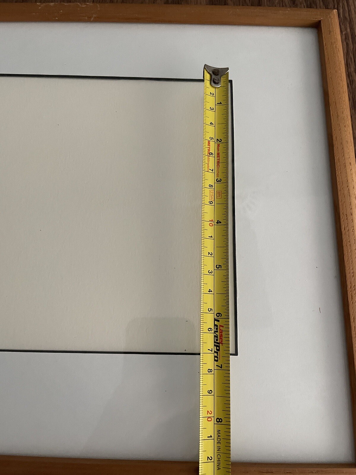 15x12 Wood Frame With Glass And White Matting | eBay