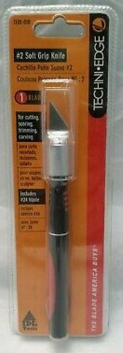 Techni-Edge #TE01-021 Soft-Grip #1 Hobby Knife Pen Style Exacto | eBay