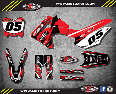 Honda CRF 125 - 2013 - 2018 Full Custom Graphic Kit DIGGER STYLE ...