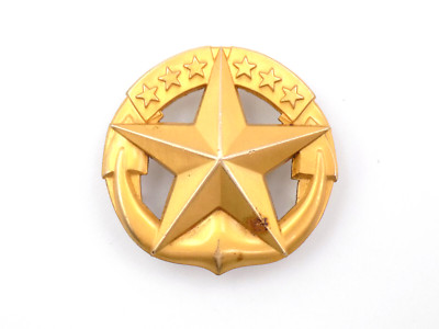 Original Vietnam War US Navy Command at Sea Breast Badge 10K Gold ...