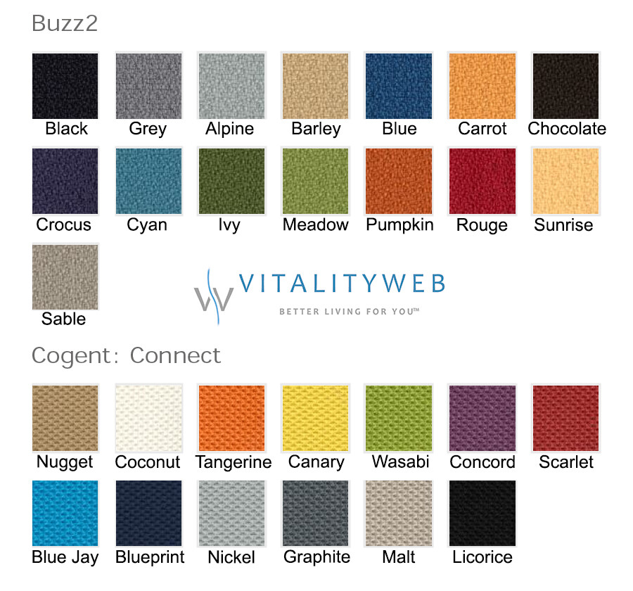 Steelcase Gesture Headrest Task Desk Chair Black Frame Buzz2 Rouge Red ...