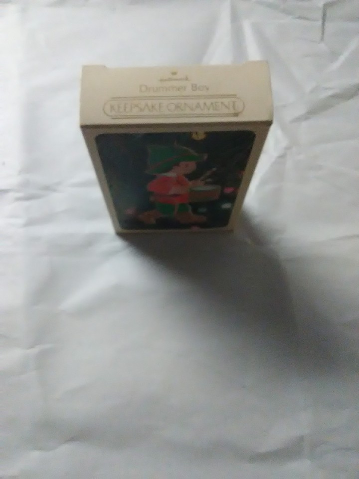 Vintage very rare DRUMMER BOY HALLMARK ORNAMENT DATED only one on eBay ...