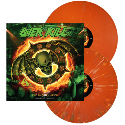 Overkill: Live In Overhausen Vol. 1 Orange/Green w/Yellow Splatter ...