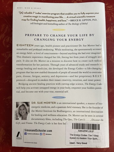 Energy Codes : The 7-Step System to Live Your Best Life by Dr. Sue ...