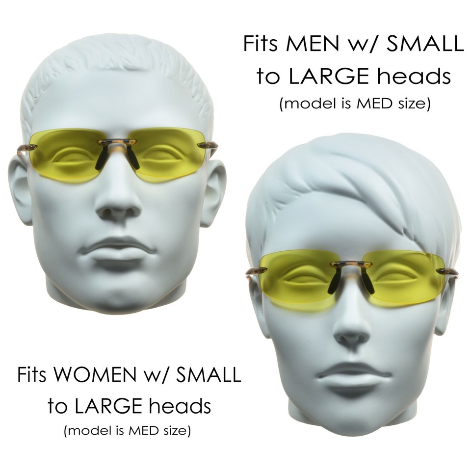 Yellow Lens Night Vision Bifocal Readers Driving Computer Gaming ...