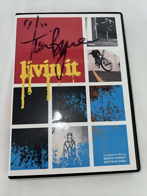 Livin It - A Skate/BMX Film DVD 2004 Stephen Baldwin SIGNED TIM BYRNE ...