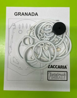 Zaccaria / Williams** Granada Pinball Rubber Ring Kit ***Customize Your ...