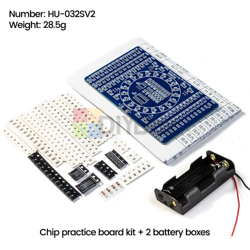 DIY Soldering Practice SMD Circuit Board kit LED Electronics Project ...