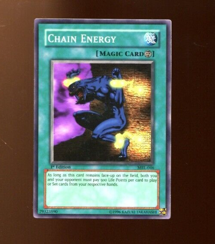 YU-GI-OH! Chain Energy - 1ST EDITION Common MRL-046 (LP) 1996 | eBay