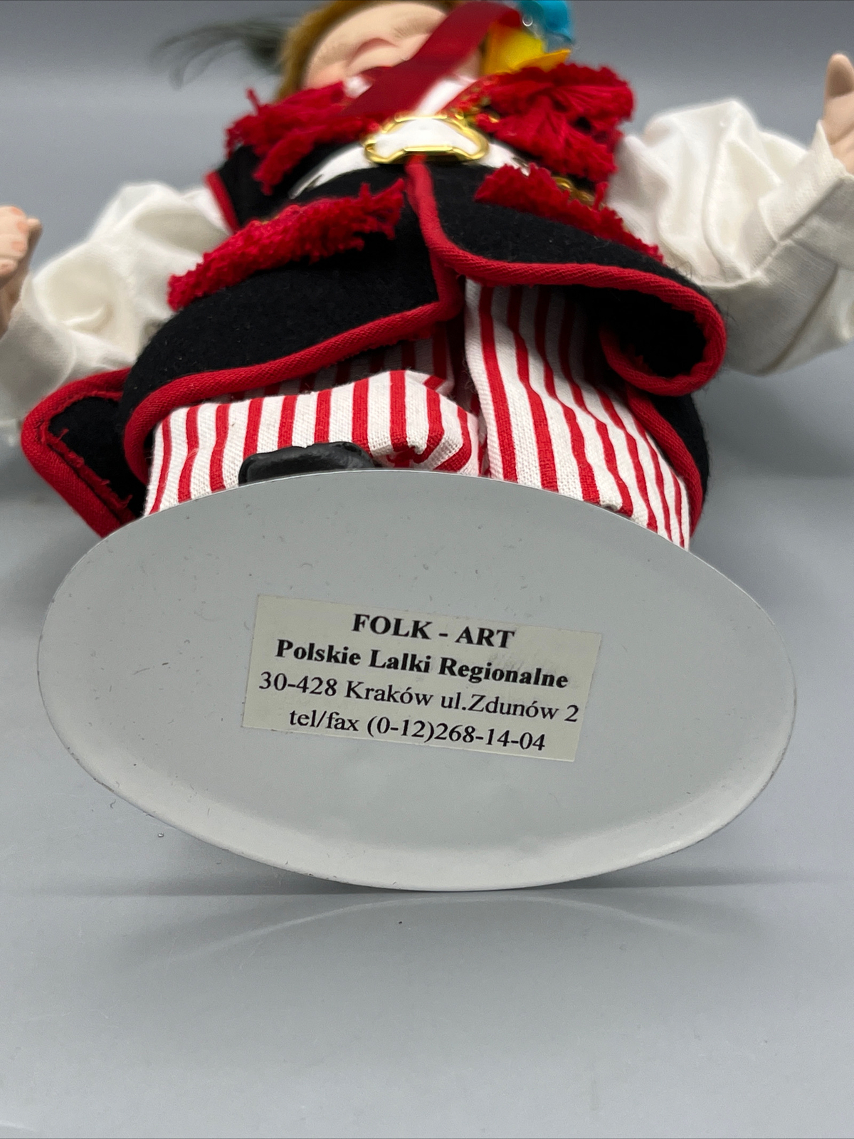 Polskie Lalki Porcelain 12" Boy Doll Krakow Poland Stand Folk Art Vintage | eBay