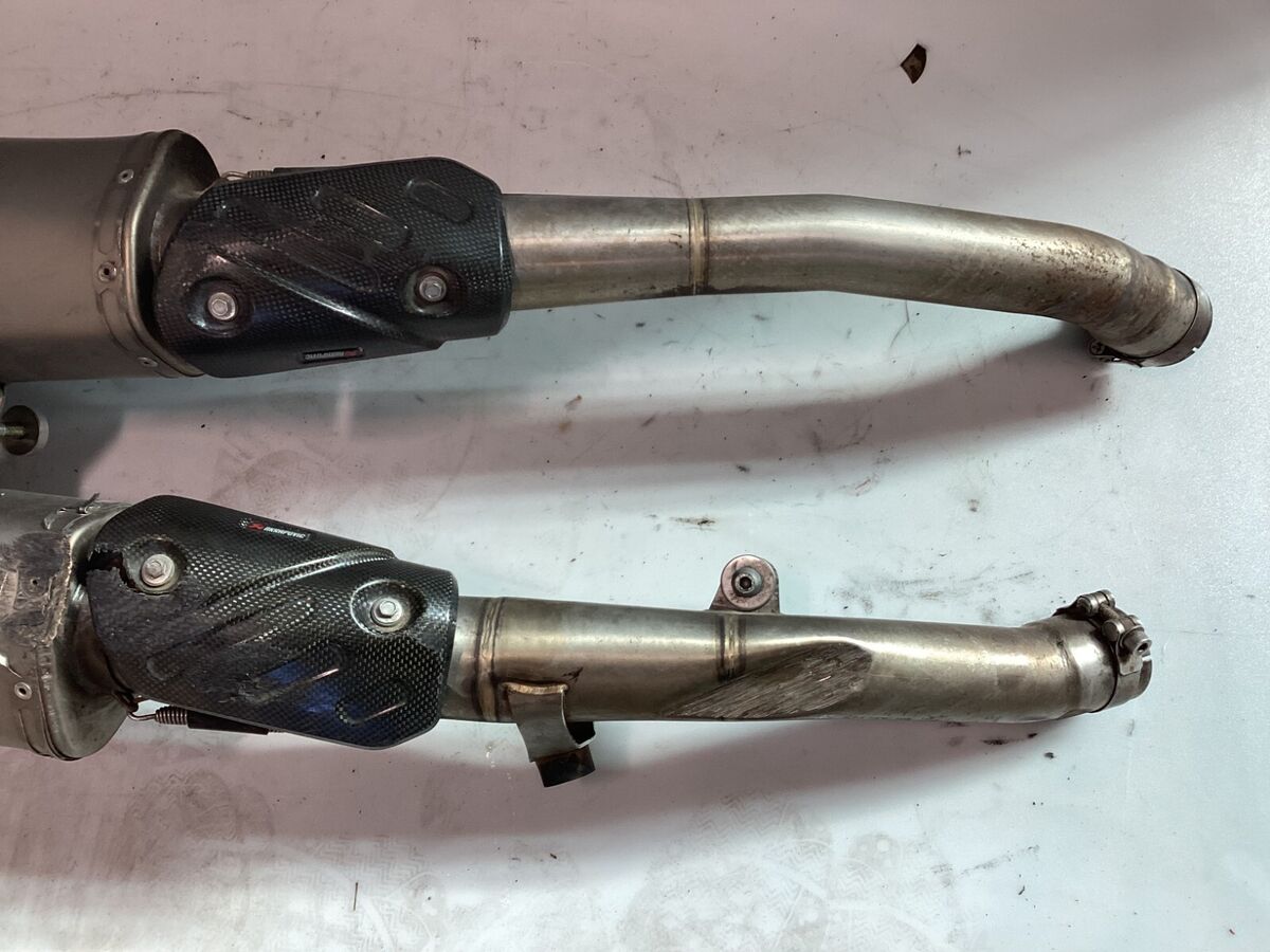 12-23 KAWASAKI NINJA ZX14 ZX14R AKRAPOVIC TITANIUM SLIP ON 12-23 KAWASAKI NINJA ZX14 ZX14R AKRAPOVIC TITANIUM SLIP ON