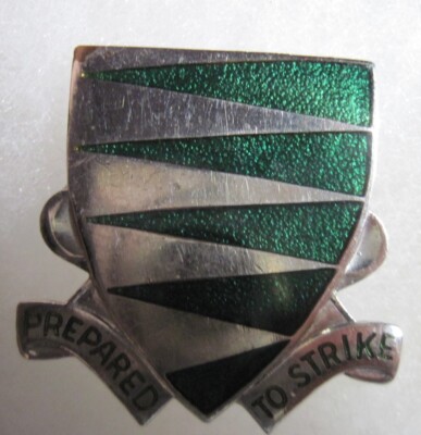 US Army crest DI dui CB clutchback 85th TANK BATTALION armor regiment ...