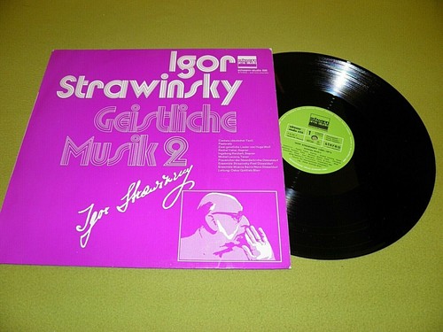 Stravinsky Religious Music / Rachel Yakar / Ingeborg Reichelt / IMPORT ...