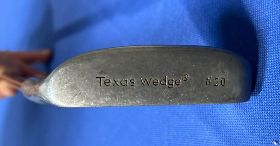 Texas Wedge Registered Name #20 "The Famous Putter" 8802 head SUPER ...