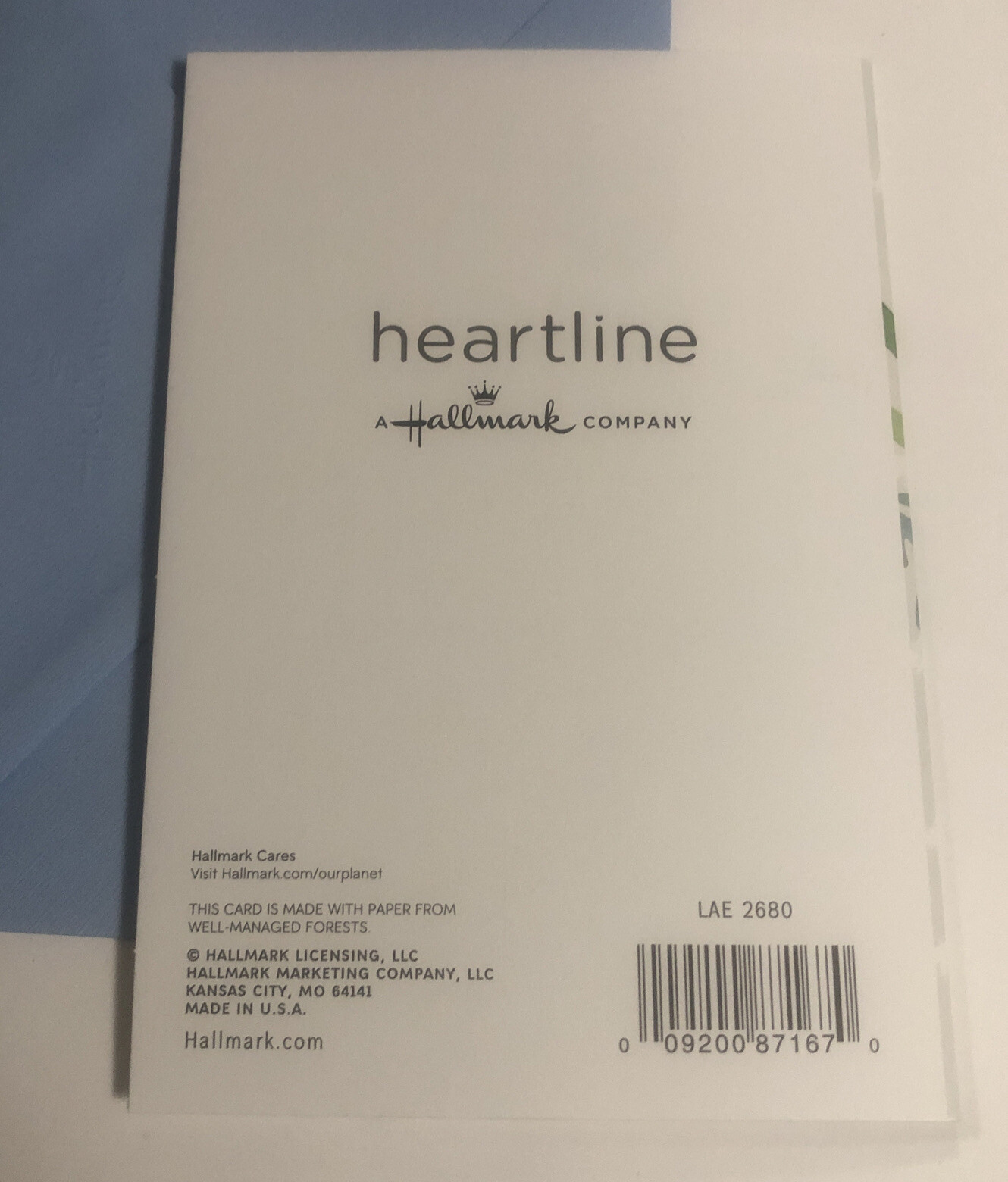 Happy Birthday Son, I Love You. 5”x7” Hallmark Heartline Greeting Card ...