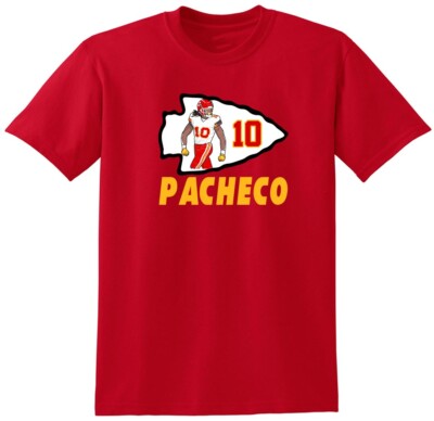 Isiah Pacheco Chiefs Logo Long Short Sleeve T-Shirt | eBay
