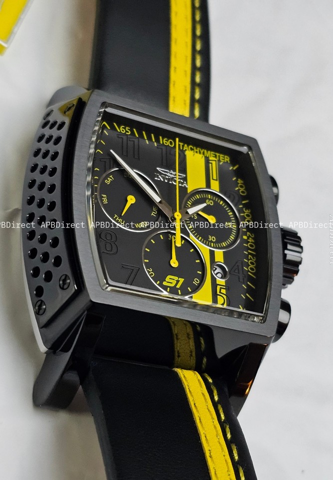 Invicta – S1 Rally – Race TEAM - Swiss Z60 Chronograph - Mens Watch | eBay