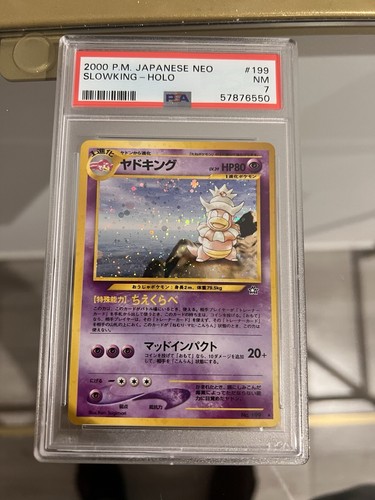 Pokemon Slowking Holo Japanese Neo - PSA 7 NM | eBay.de