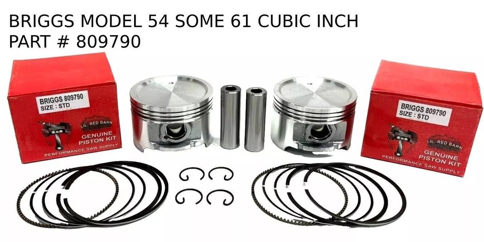 MASTER ENGINE REBUILD KIT FITS BRIGGS & STRATTON BIG BLOCK V TWIN 54 ...