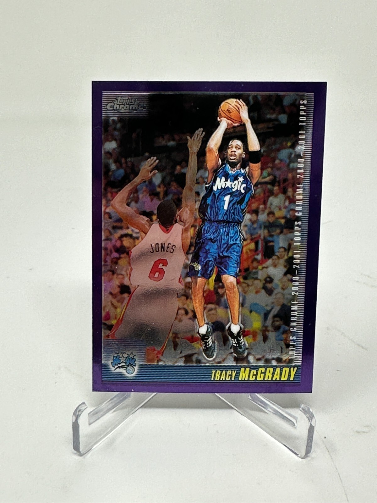 2001-02 Topps Chrome Basketball Tracy McGrady Card #117 | eBay
