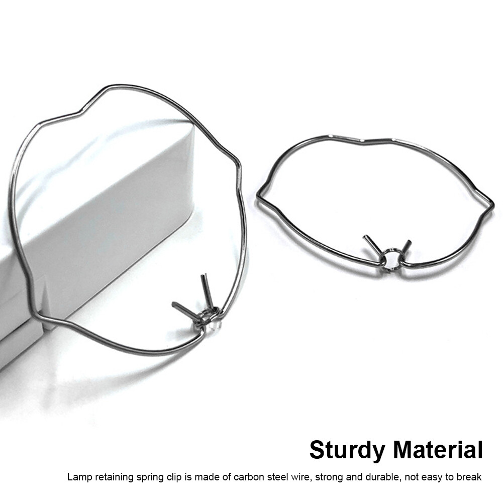 40pcs Easy Install Spotlight Lamp Retaining Spring Clip Fixing Bulb Fit ...