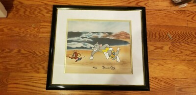 Marcia Fertig Signed "The Great Chase" Limited Edition Hand Painted ...