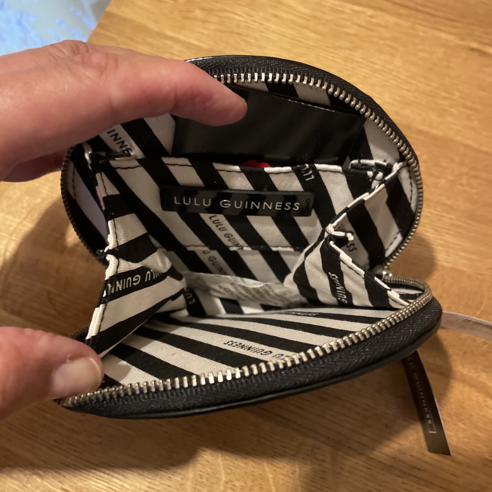 LULU GUINNESS MARCEL WAVE DOLL FACE COIN PURSE Brand New with Tags ...