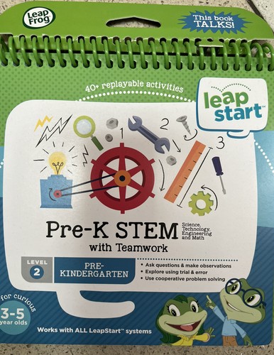 Leap Start Pre-Kindergarten Level 2 PRE-K STEM with team work Toy NEW ...