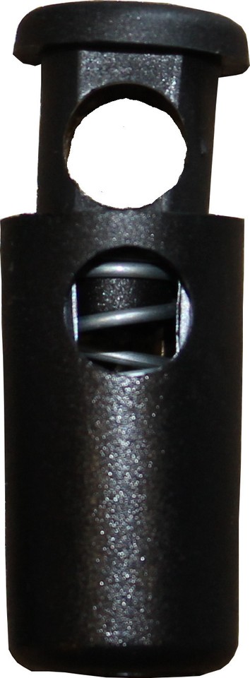 CORD LOCKS SPRING TOGGLES for 2-6mm elastic shock/bungee cord, single ...