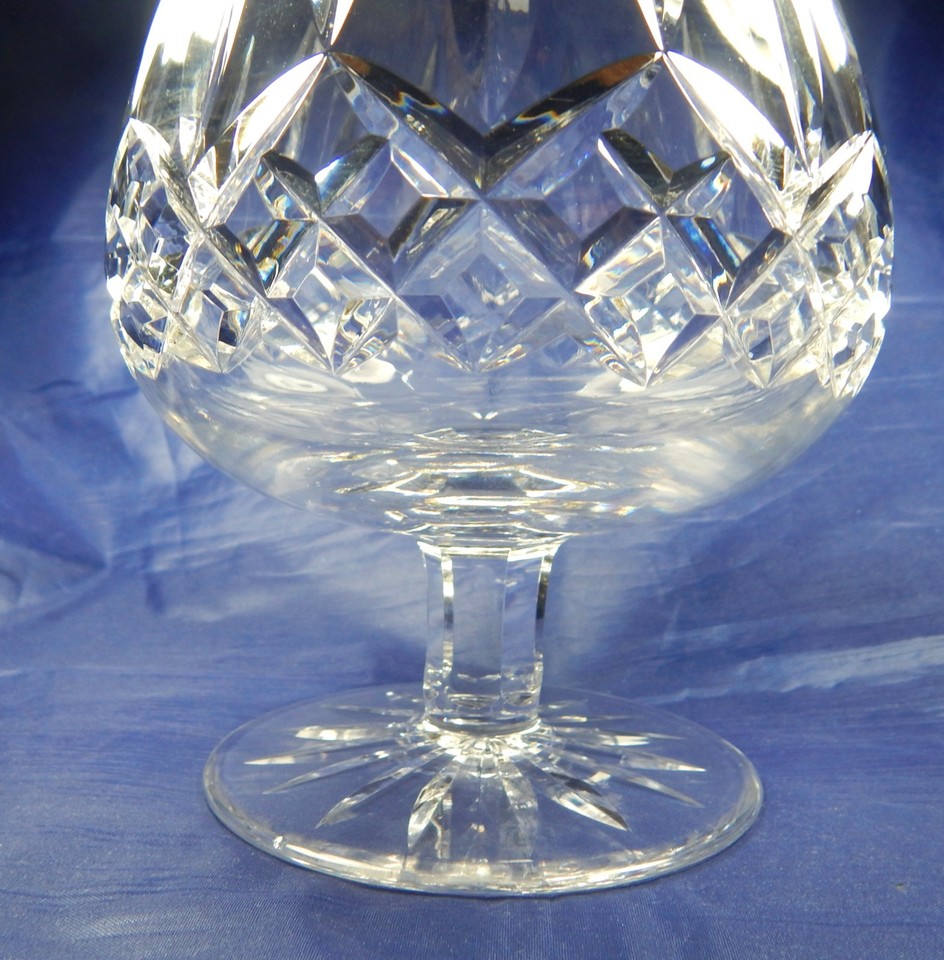 33 OZ. 7" TALL WATERFORD CRYSTAL LISMORE OVERSIZED CONNOISSEUR BRANDY ...