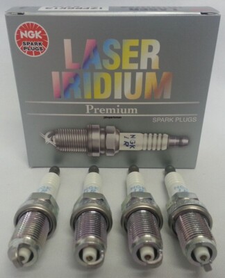 Set of 4 MIATA NGK LTR6BI13 91725 Laser Iridium Long-Life Spark Plug ...