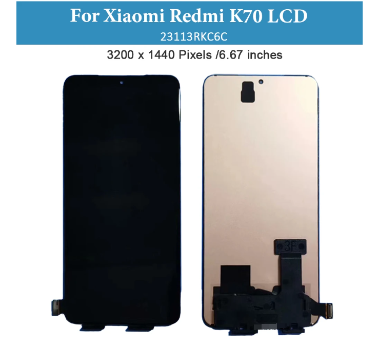 OEM LCD Display Touch Screen Digitizer Assembly For Xiaomi Redmi K70 ...