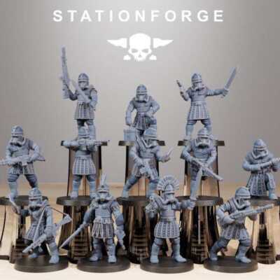 GrimGuard Vexillatio | StationForge | Grimdark Compatible - Nerd3DForge | eBay