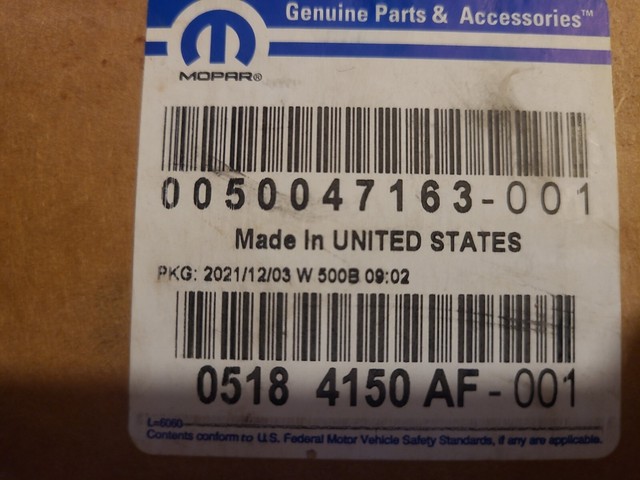 Engine Variable Valve Timing (VVT) Oil Control Valve-Valve Mopar ...