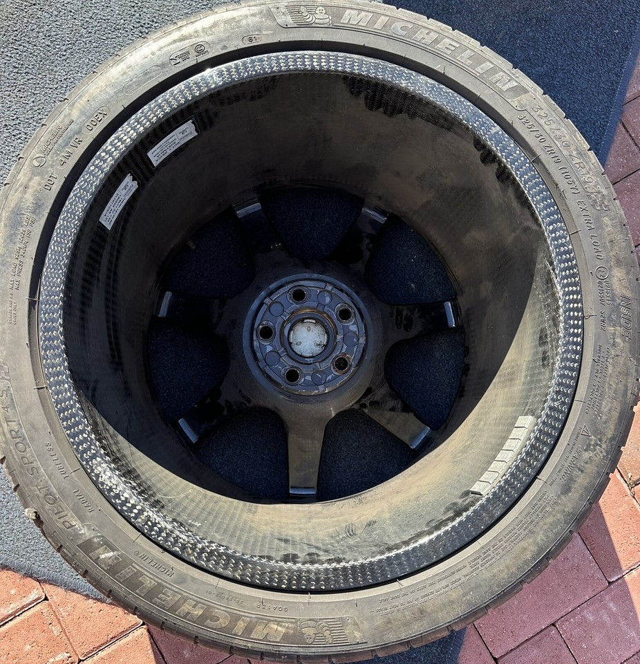 Ford Mustang Shelby GT350R 19" Carbon Fiber REAR Wheel Rim Factory OEM ...