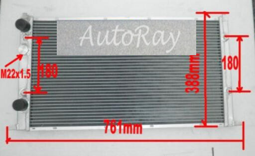 Race Radiator for VW GOLF MK3 III VR6 GTI POLO 6N1 6N2 LUPO VENT 1.0 1. ...