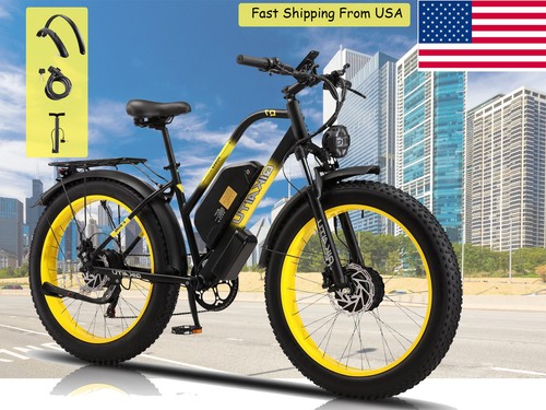 Electric bike Mountain 2000W 26"FatTire e bikes for adults Dual Motor ebike US | eBay