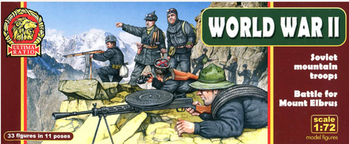 Soviet Motorized Infantry & Spetsnaz 1/72 Soldiers Figure Model Kit ...