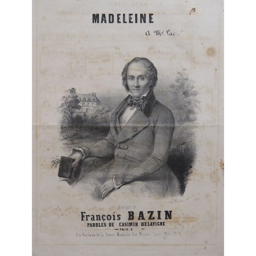Bazin François Madeleine Gesang Piano ca1840 | eBay.de