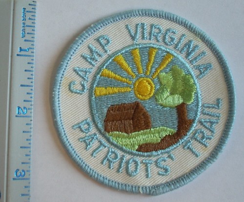 Camp Virginia patch - Patriots' Trail Girl Scout Council - Bolton ...
