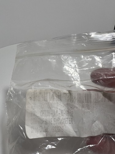 Cox Instruments Turbine Flow Meter CPT08-AN-C-M02 With Cable Connector ...