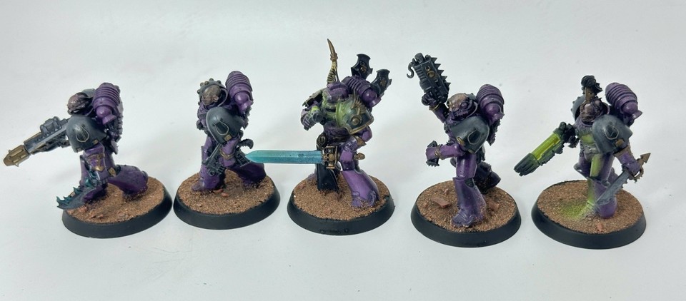 Warhammer 40k Emperor's Children Tormentors Painted | eBay