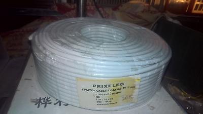 100m de cable coaxiale tv t100 | eBay