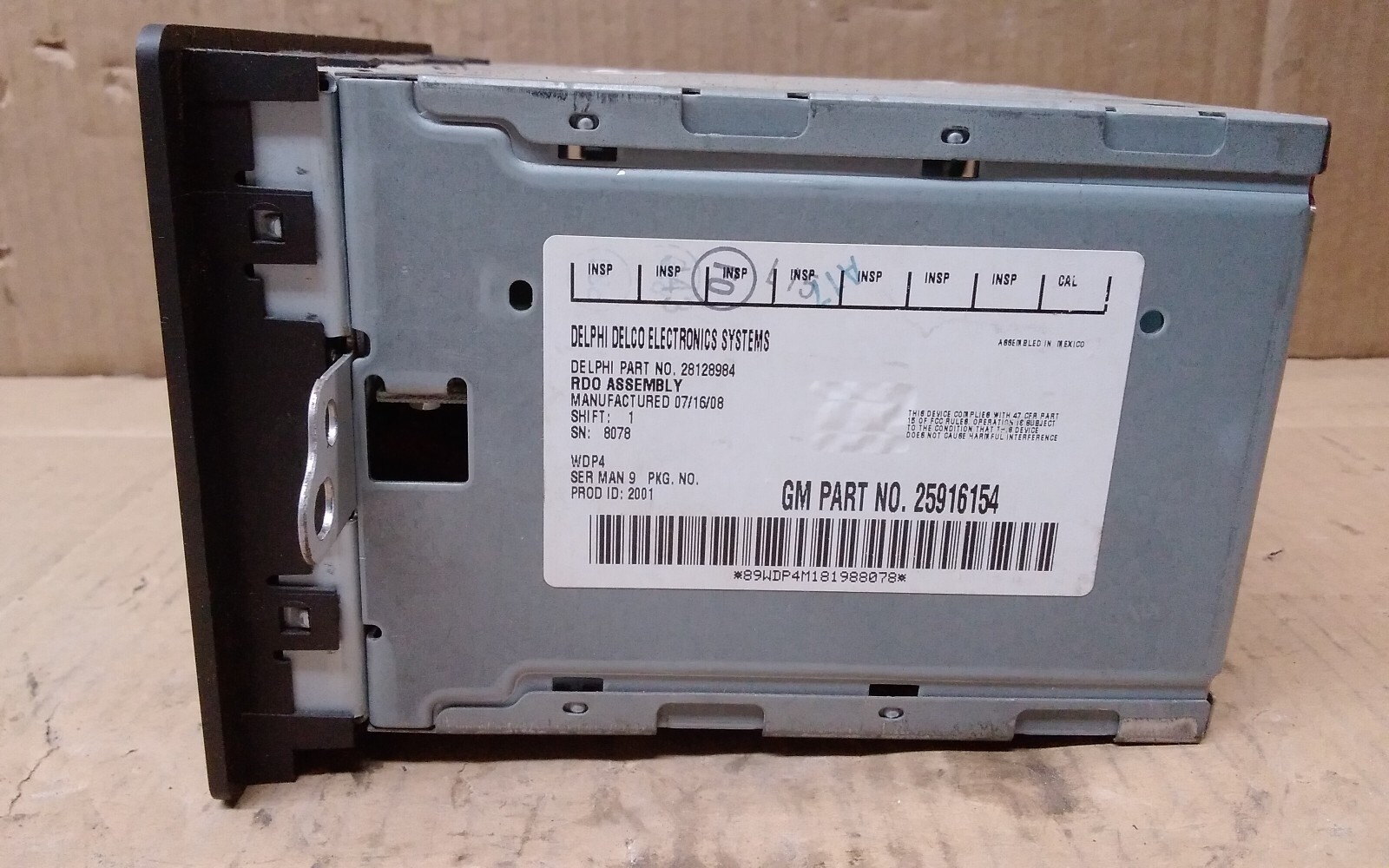 2009 GMC CANYON AM/FM/STEREO RADIO ID-25916154 (OPT UMR) NEEDS ...